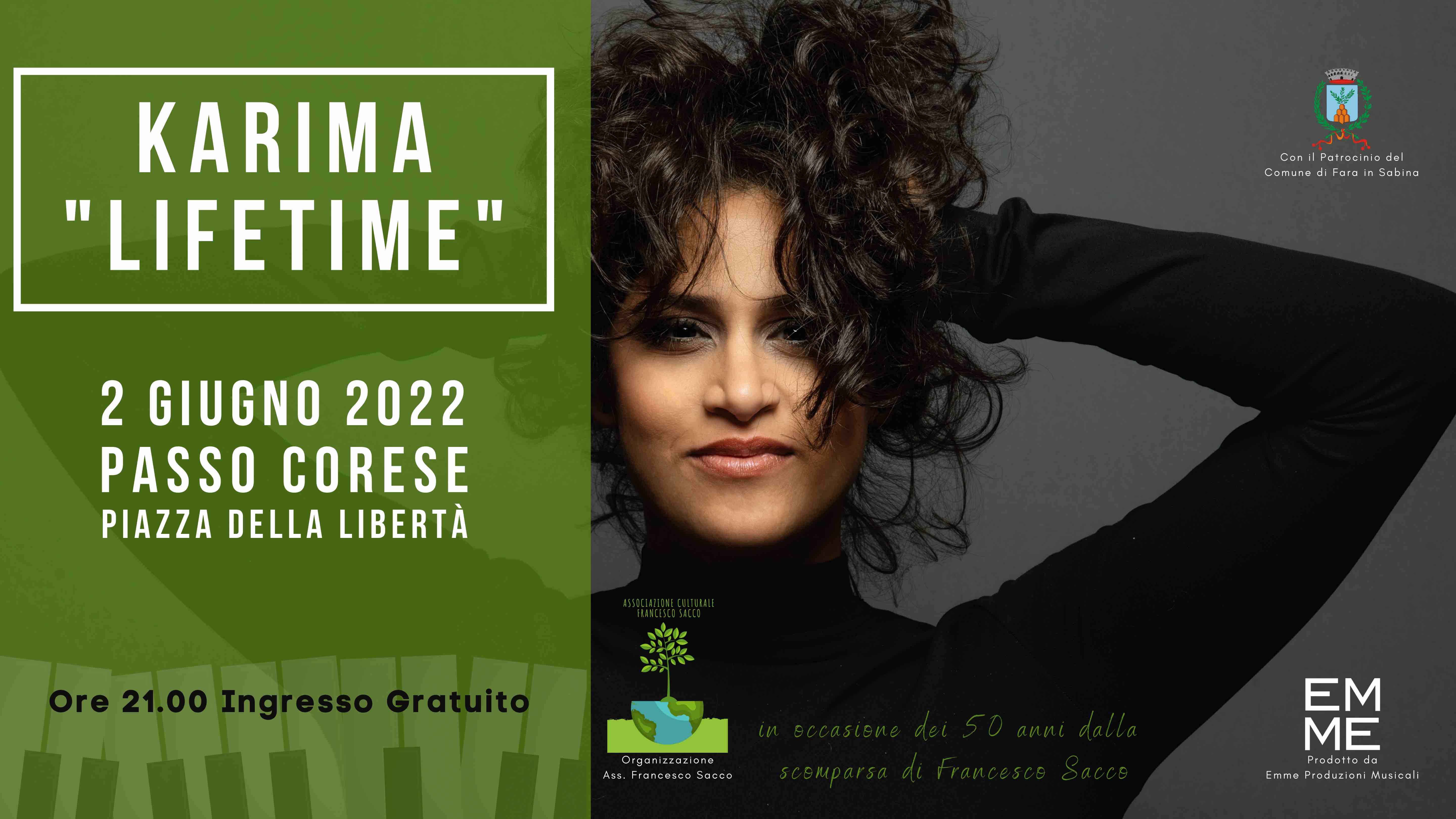 Karima "Lifetime" - Emme Produzioni Musicali